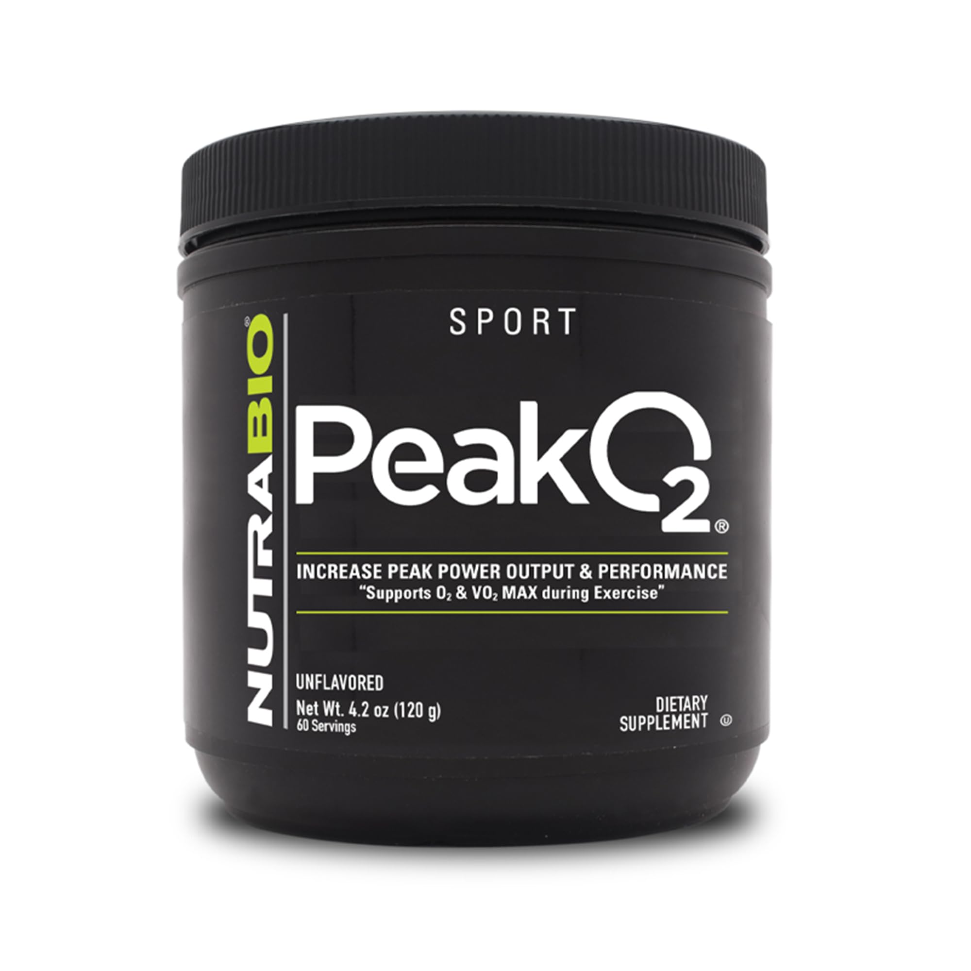 NutraBio Labs Peak O2 mushrooms supplement