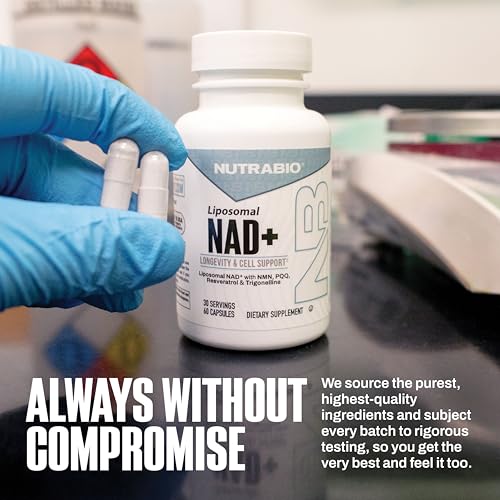 NutraBio Liposomal NAD+ immune support