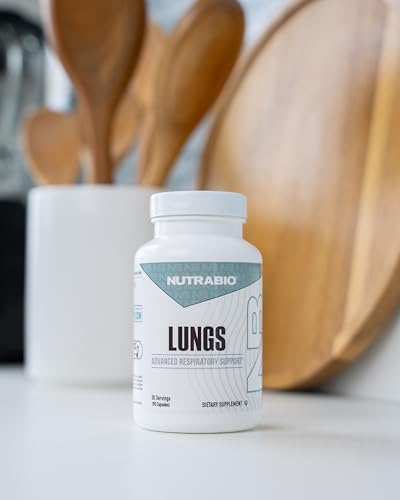 NutraBio Lungs Supplement for daily wellness