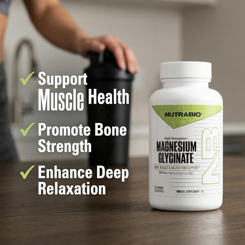 NutraBio magnesium for muscle recovery