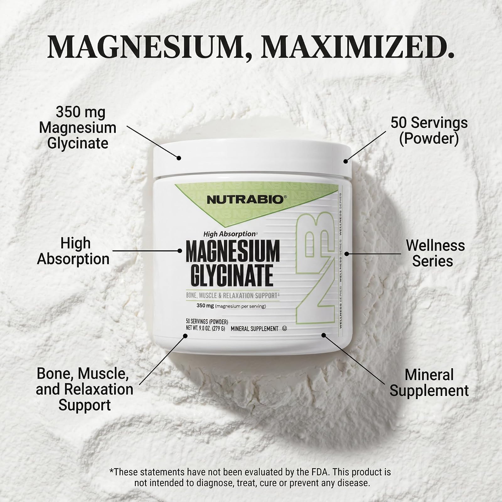 NutraBio magnesium for muscle recovery