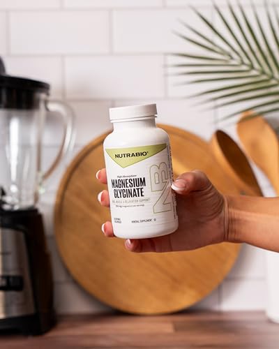 NutraBio magnesium glycinate for better digestion