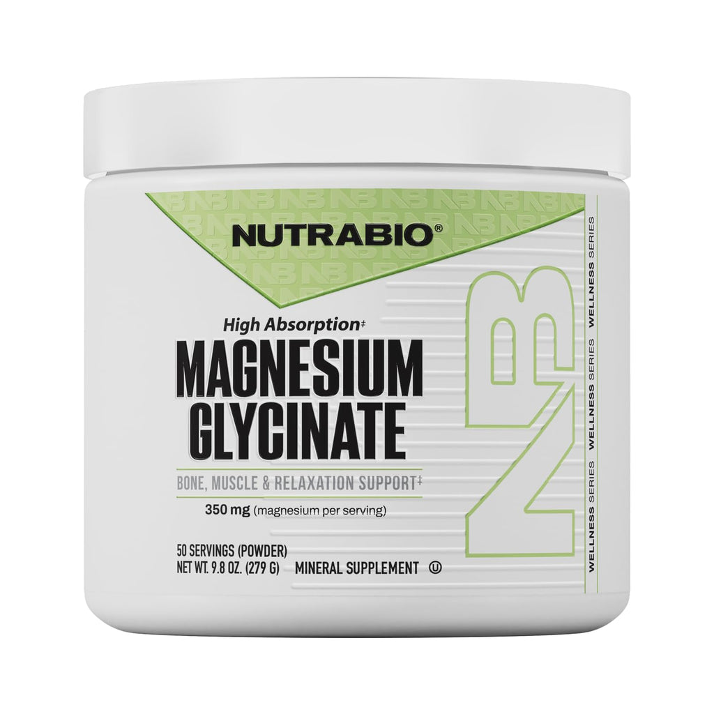NutraBio Magnesium Glycinate Powder benefits
