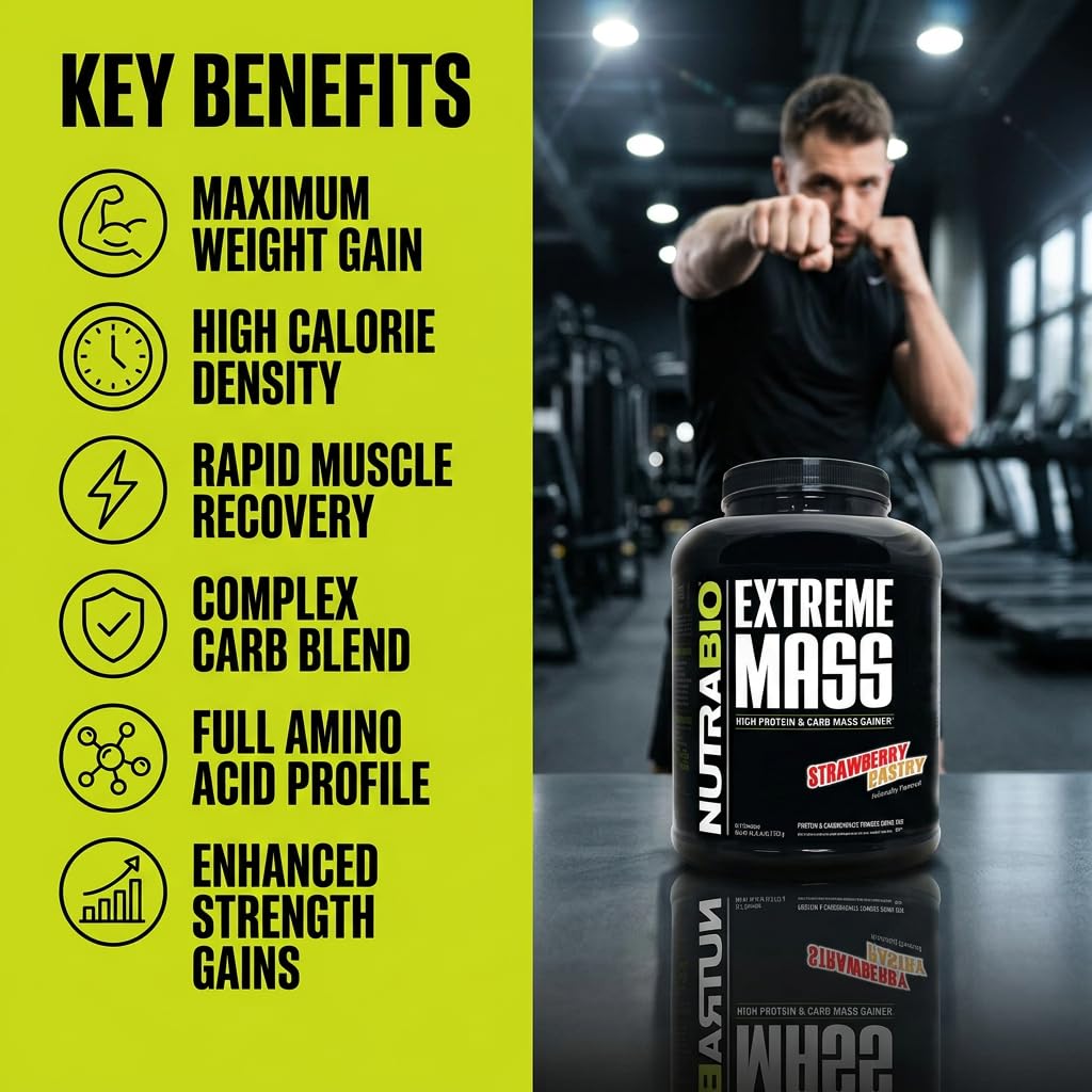 NutraBio mass gainer for healthy weight gain
