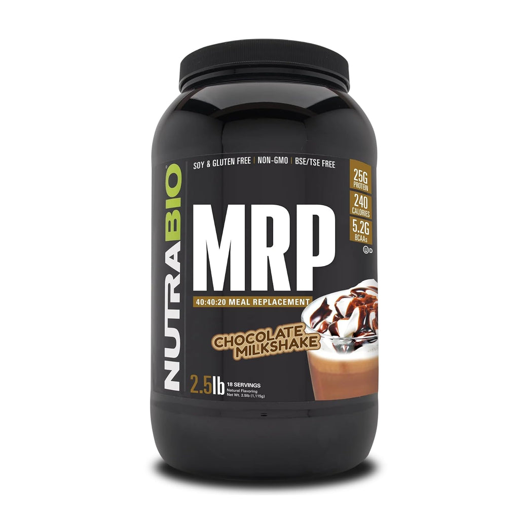 NutraBio meal replacement protein powder