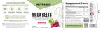NutraBio Mega Beets for overall wellness