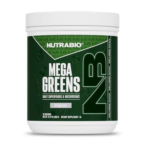 NutraBio Mega Greens daily nutrition