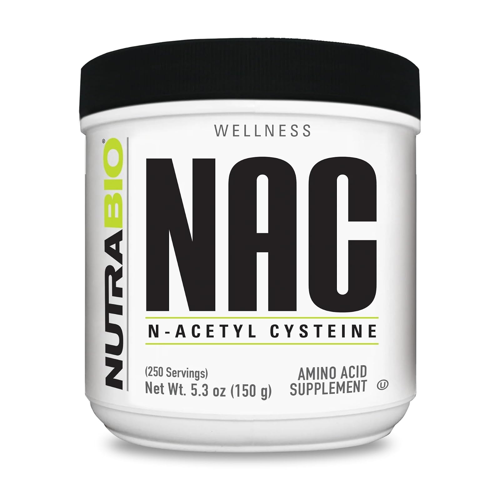 NutraBio N-Acetyl Cysteine powder