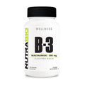 NutraBio Niacinamide 500 mg capsules