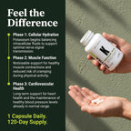 NutraBio potassium for heart function