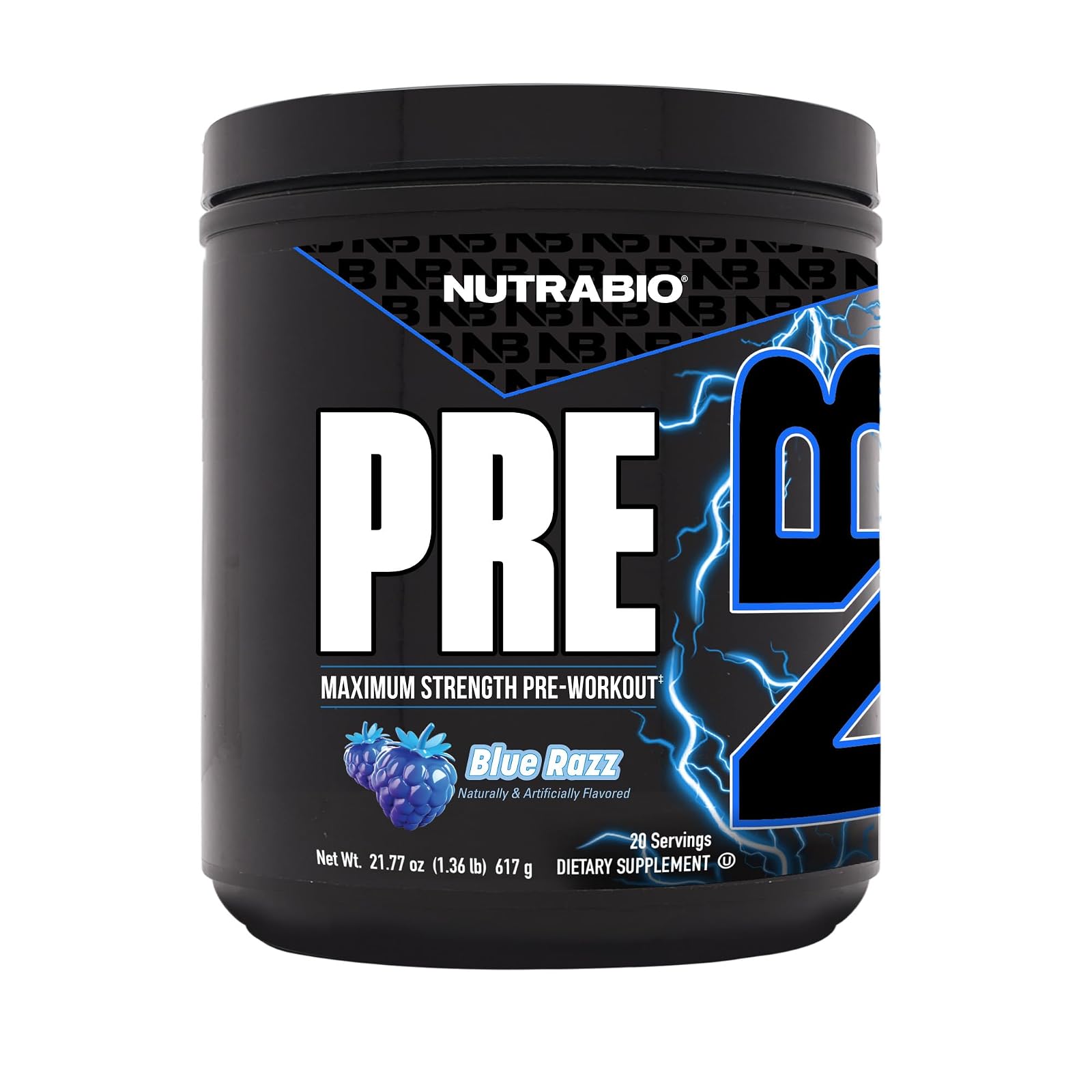 NutraBio pre-workout energy boost