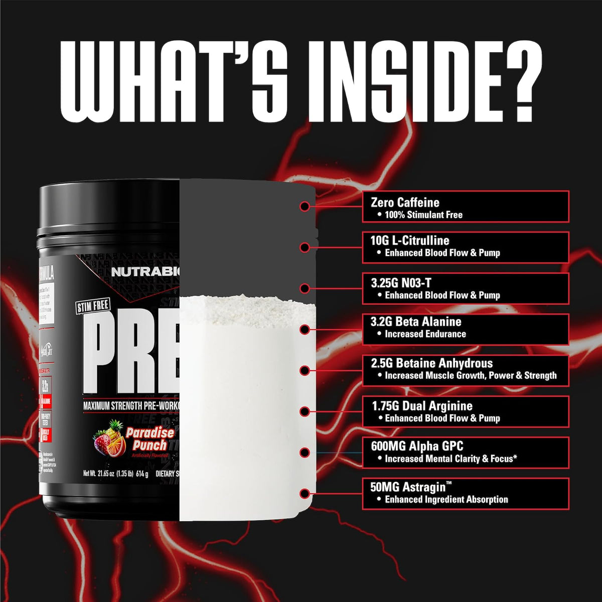NutraBio pre workout for endurance