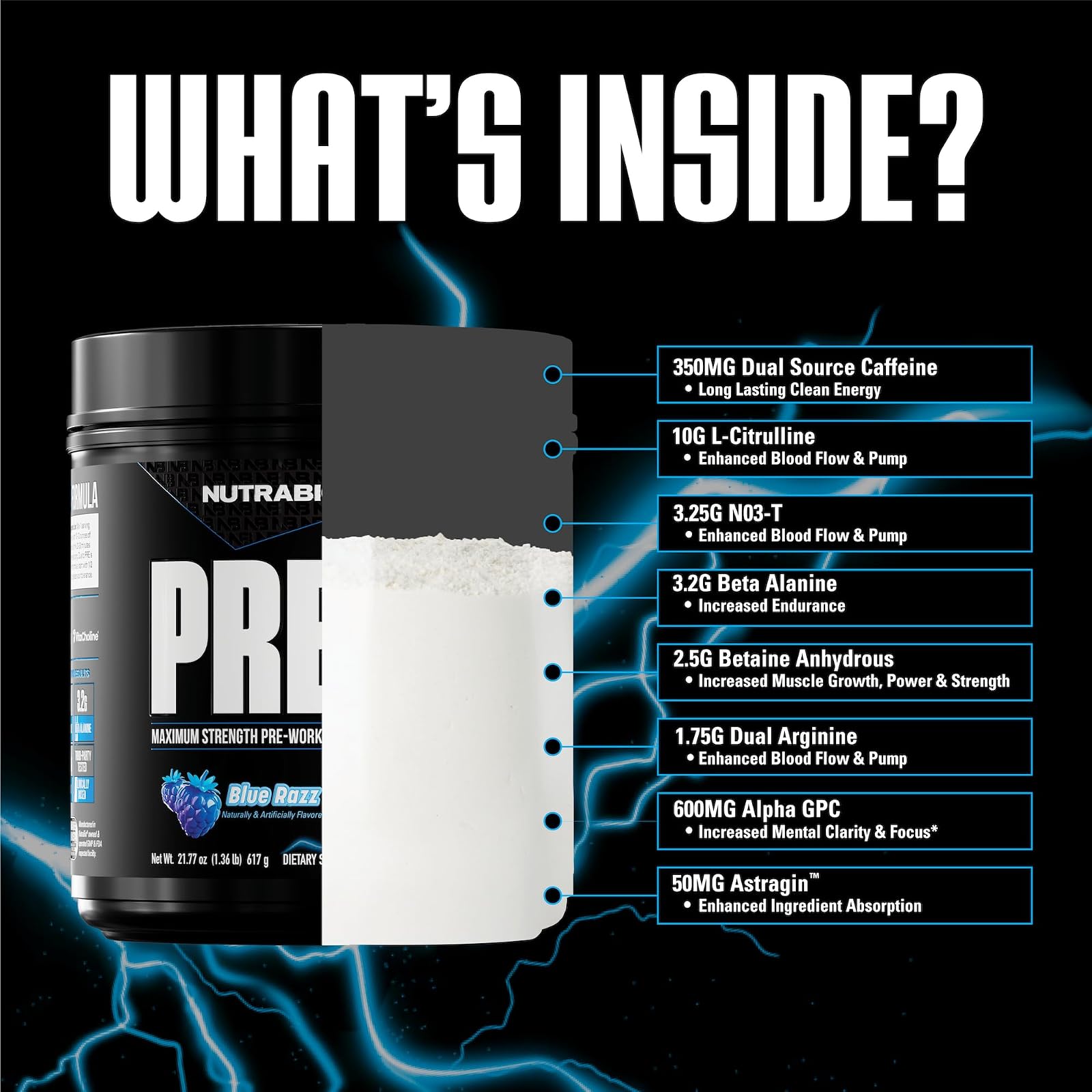 NutraBio pre-workout for endurance