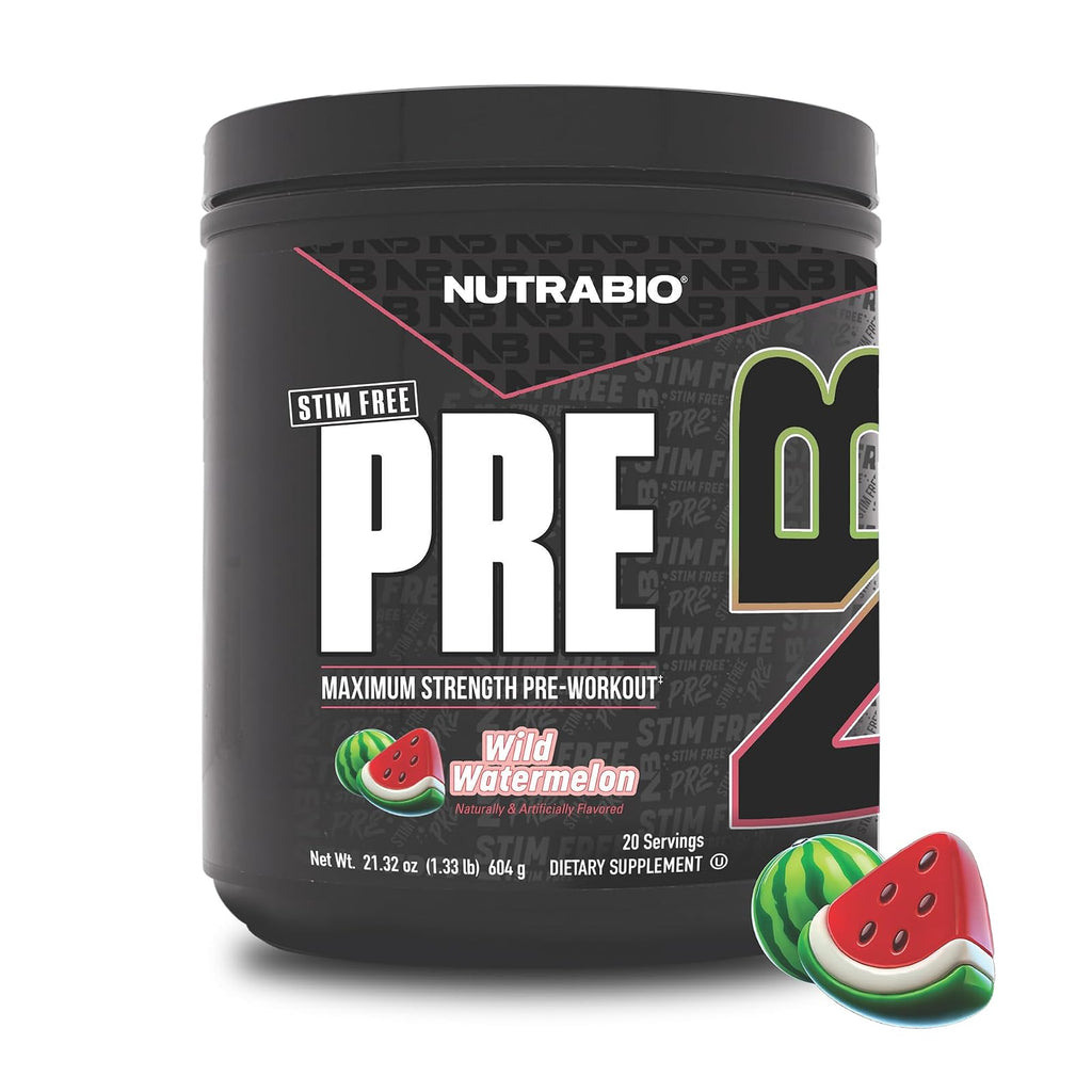NutraBio pre-workout for energy boost