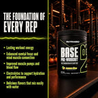 NutraBio pre-workout for muscle pump