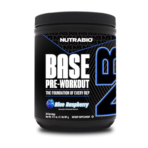 NutraBio pre-workout powder for energy