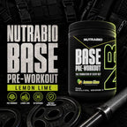 NutraBio pre-workout with caffeine