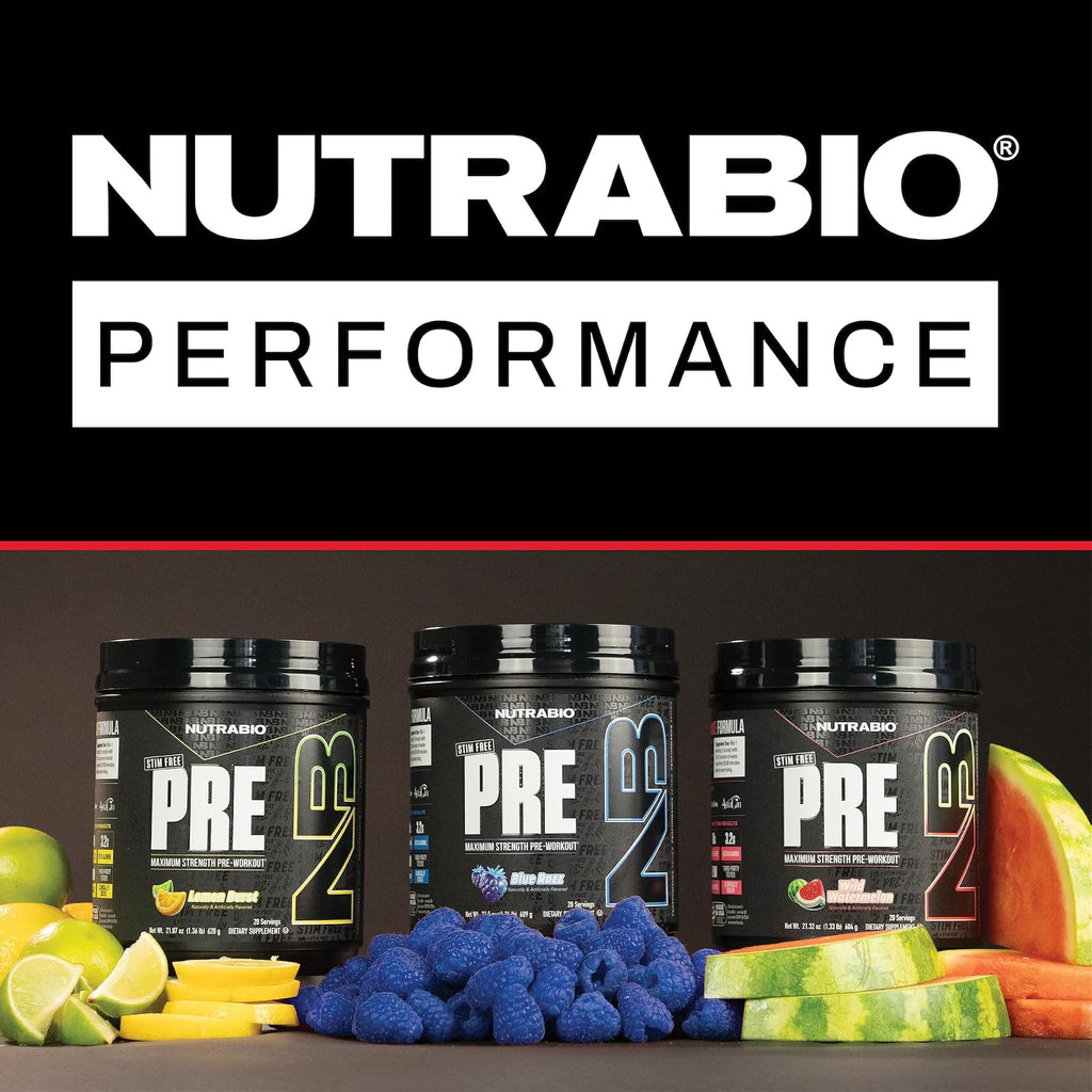 NutraBio pre workout with no jitters