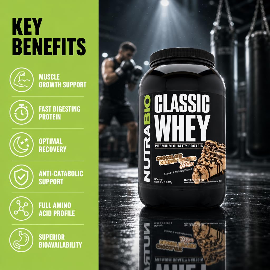 NutraBio protein for muscle recovery