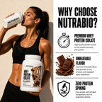 NutraBio protein powder for athletes