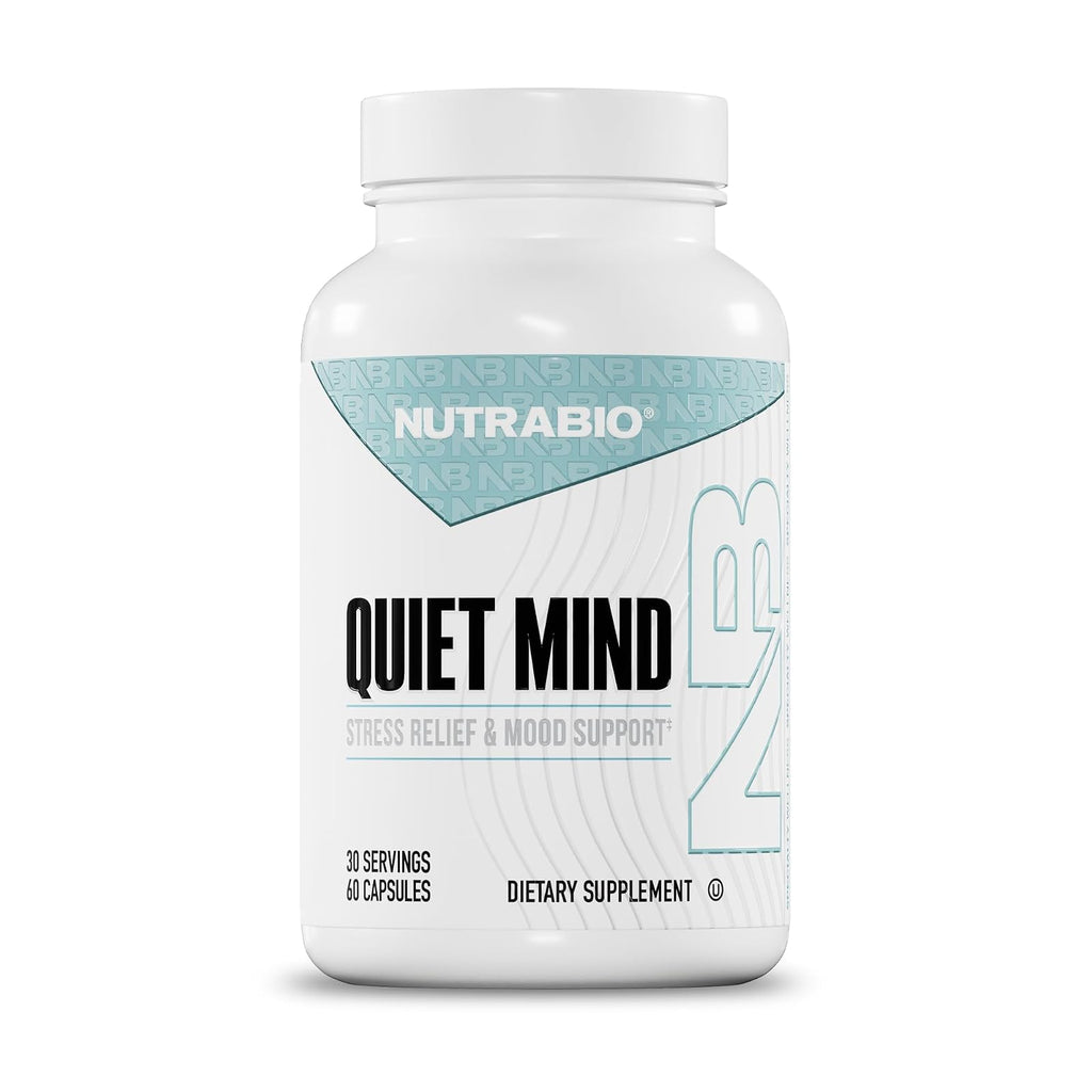 NutraBio Quiet Mind stress relief capsules