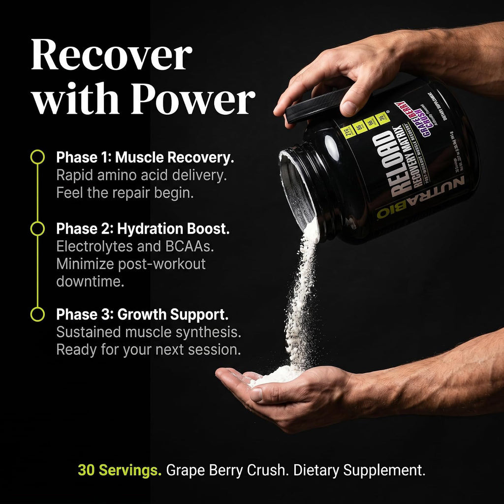 NutraBio Reload for better workout results