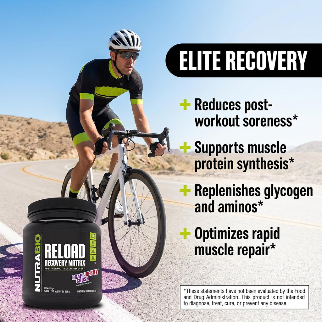 NutraBio Reload for optimal performance