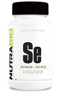NutraBio Selenium 200 mcg capsules