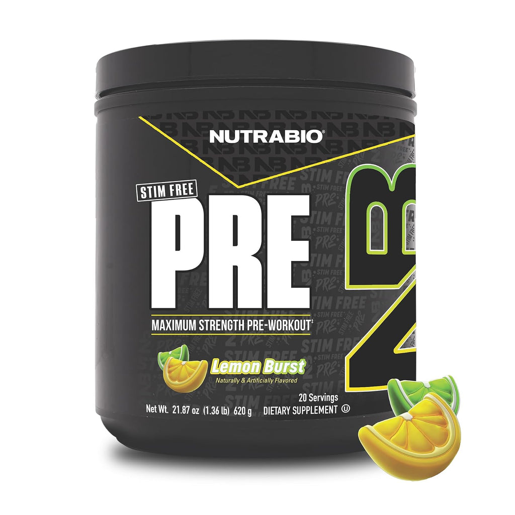 NutraBio stim-free pre workout powder