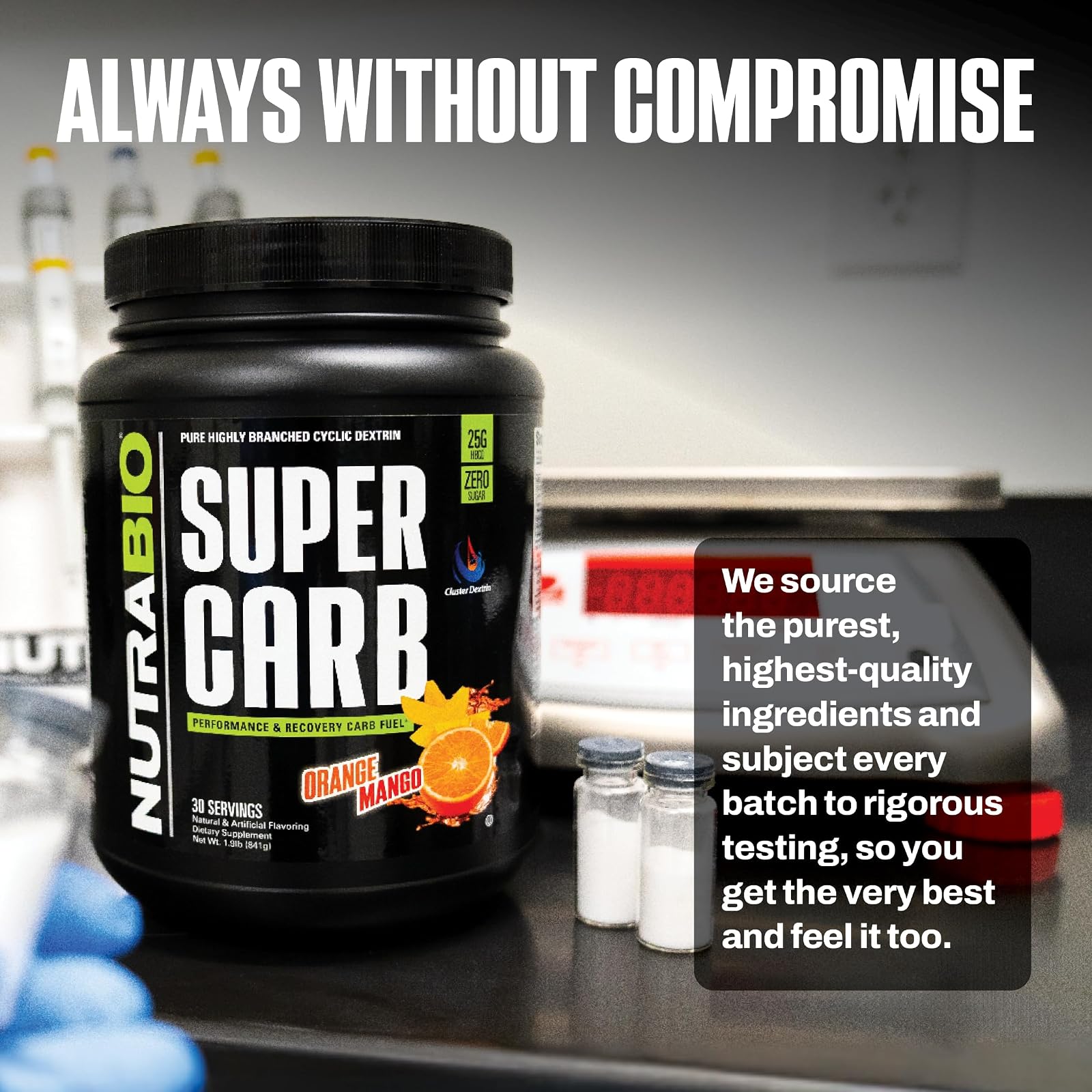 NutraBio Super Carb performance enhancer