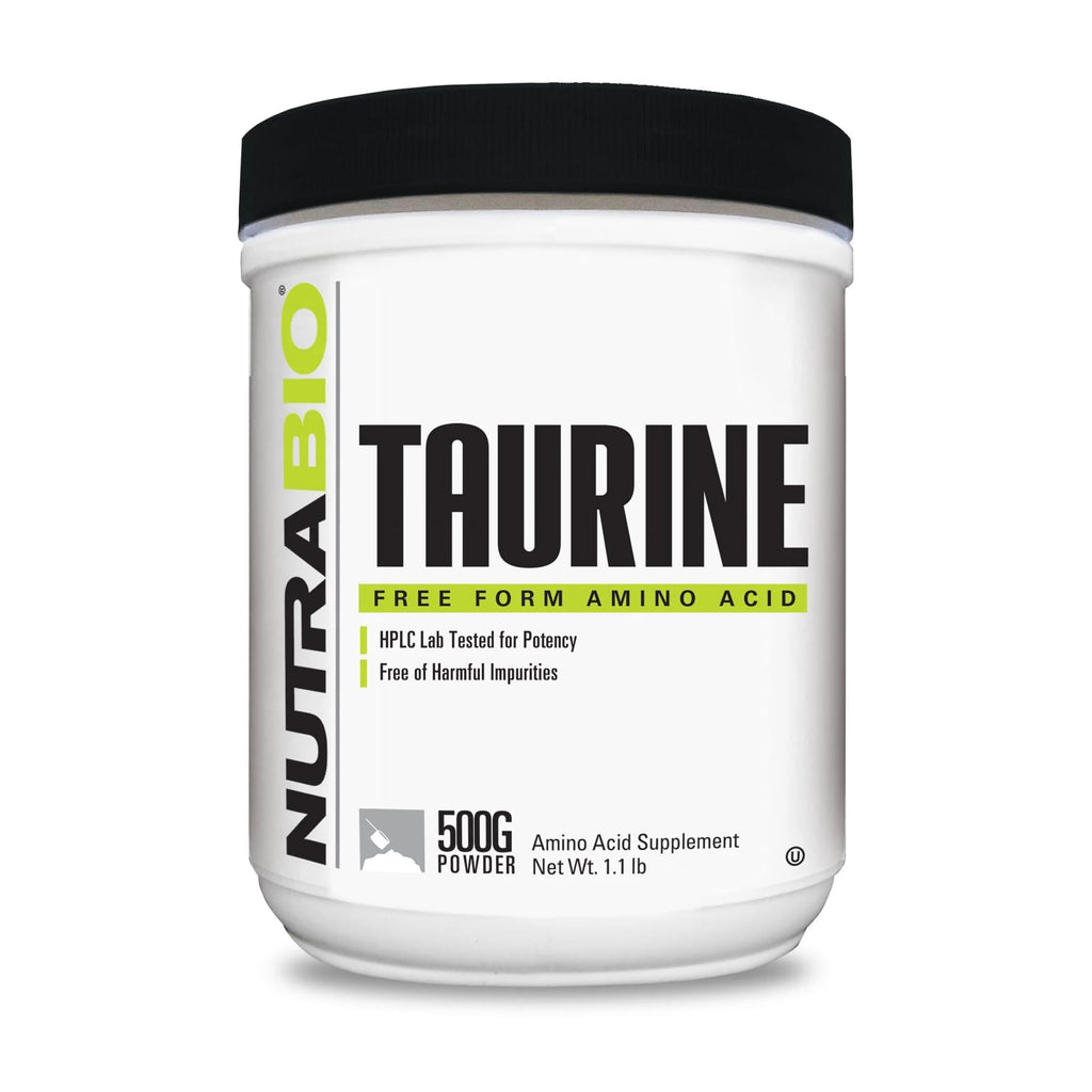 NutraBio Taurine Powder for energy