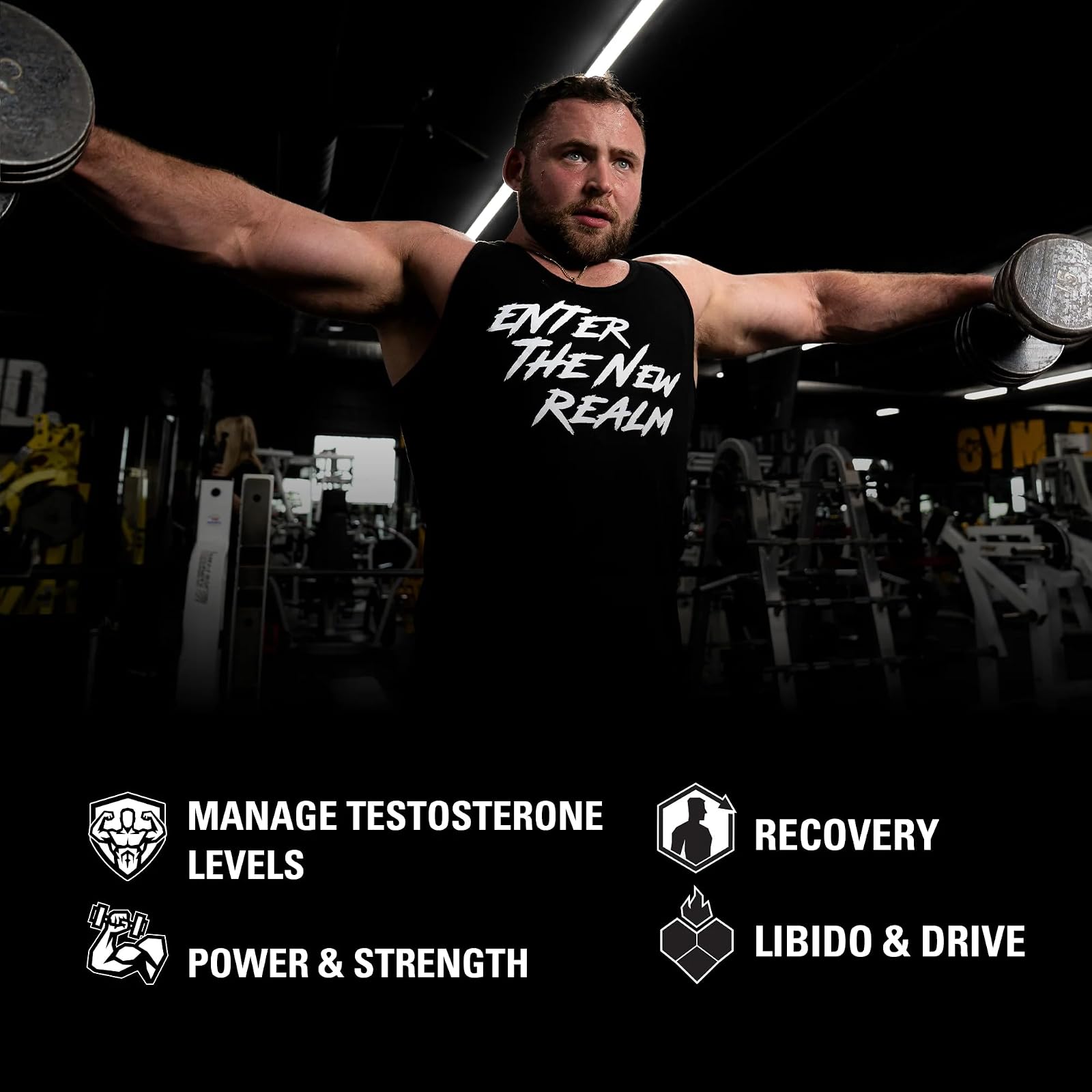 NutraBio testosterone capsules for fitness