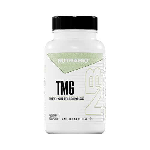 NutraBio TMG Betaine Anhydrous capsules