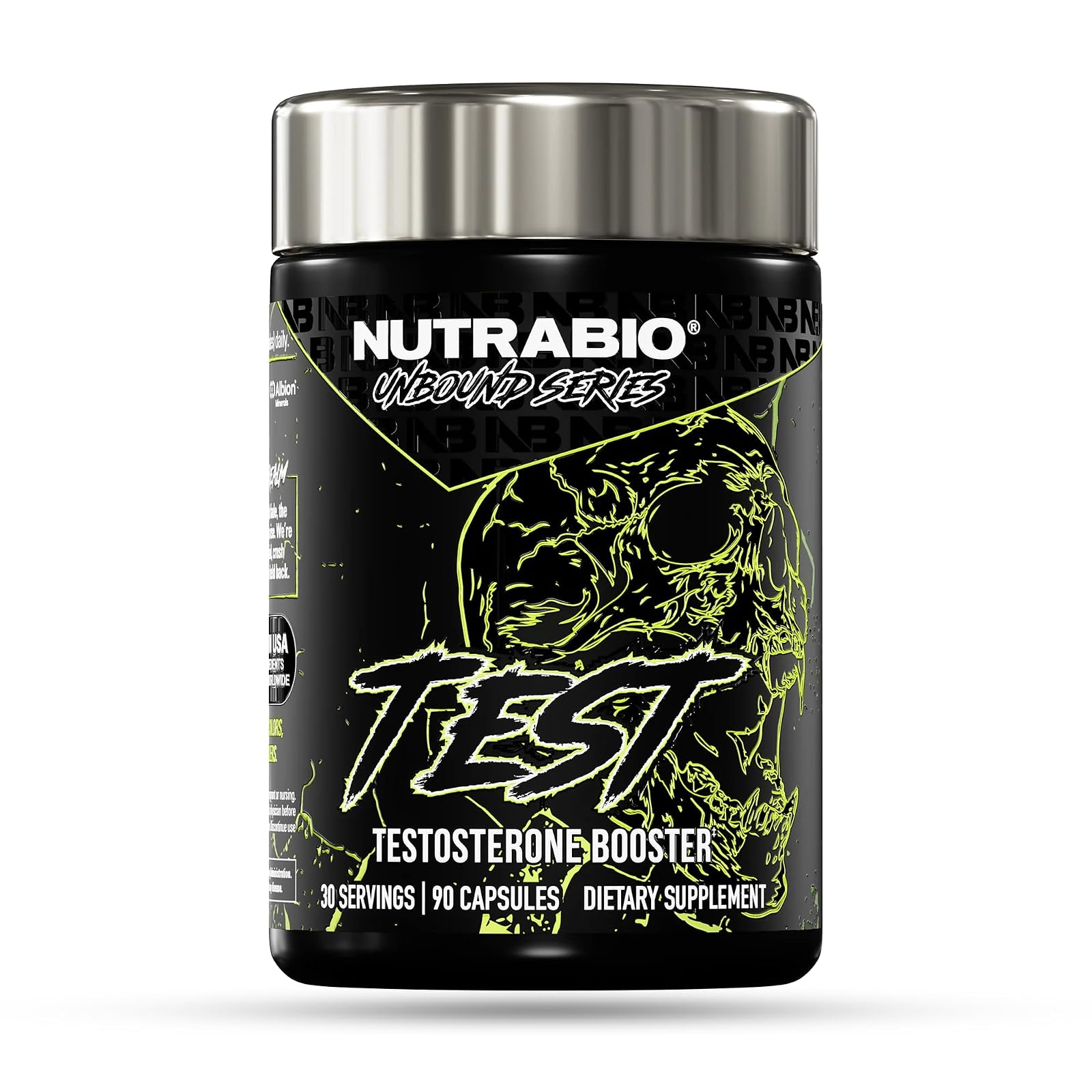 NutraBio Unbound Test capsules for men