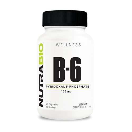 NutraBio Vitamin B6 P5P capsules