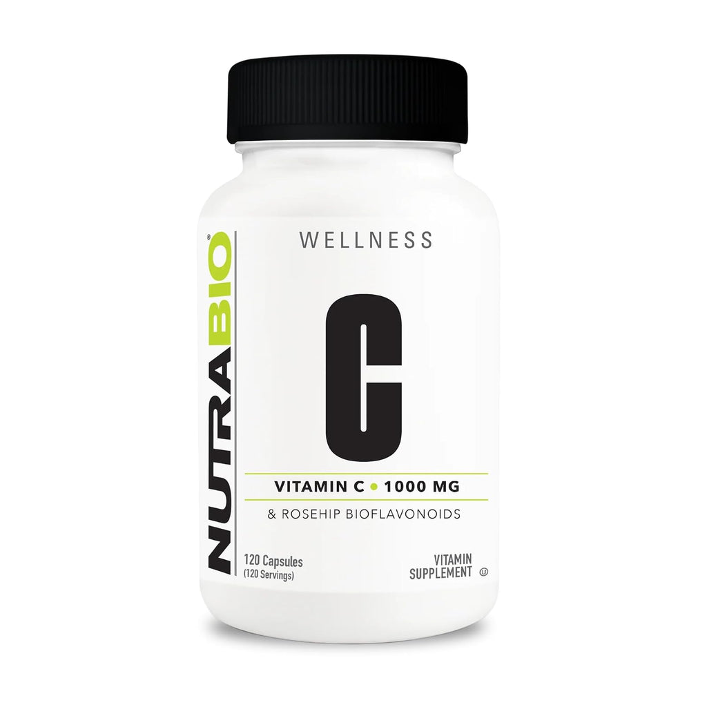 NutraBio vitamin C 1000 mg capsules