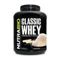 NutraBio whey protein creamy vanilla