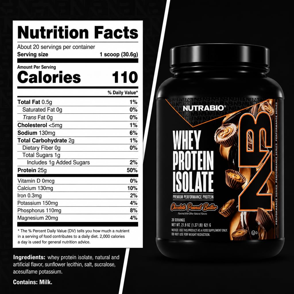 NutraBio whey protein for fitness goals
