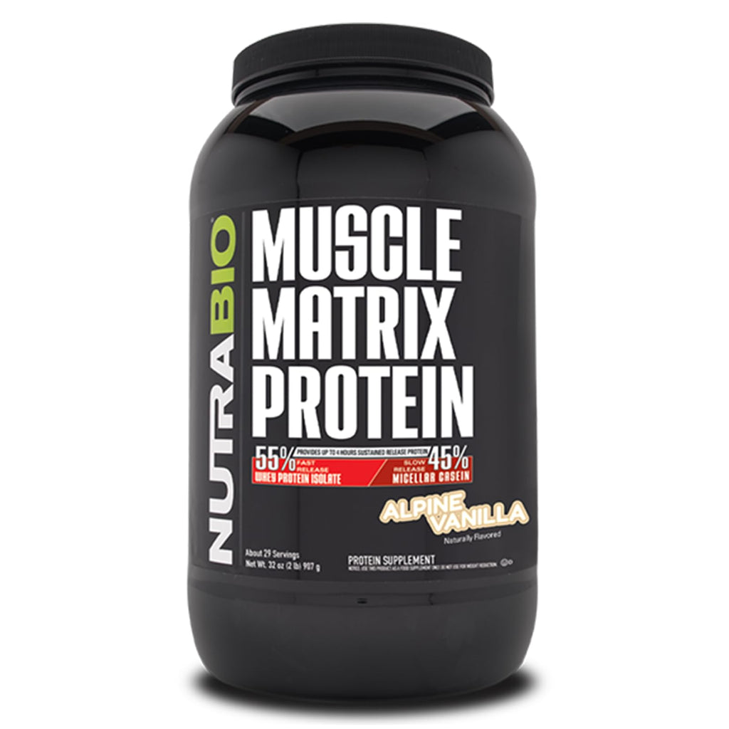 NutraBio whey protein for muscle gain