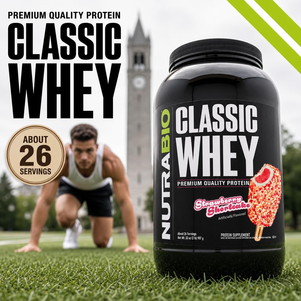 NutraBio whey protein for post-workout