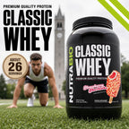 NutraBio whey protein for post-workout