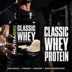 NutraBio whey protein for recovery