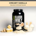 NutraBio whey protein for weight gain
