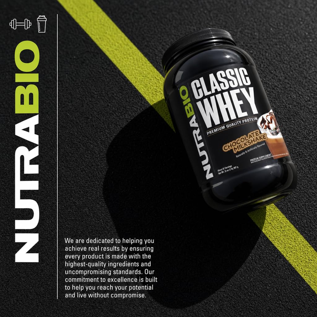 NutraBio whey protein for weight management