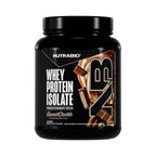 NutraBio whey protein isolate chocolate