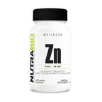 NutraBio zinc chelate vegetarian capsules