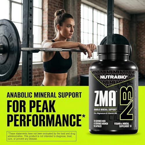 NutraBio ZMA for daily nutrition