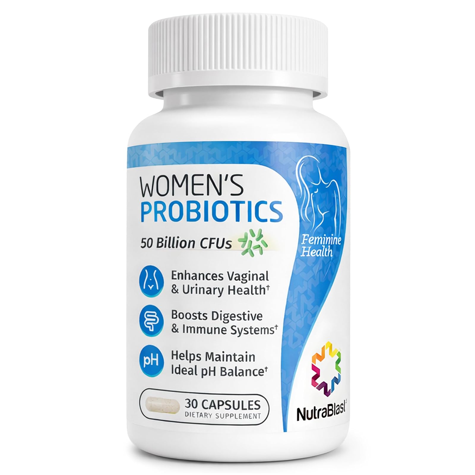 NutraBlast vaginal probiotics for women
