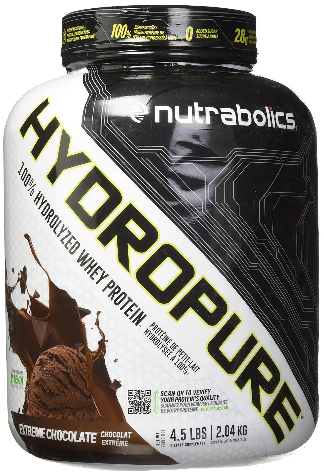 Nutrabolics Hydropure protein powder for muscle gain