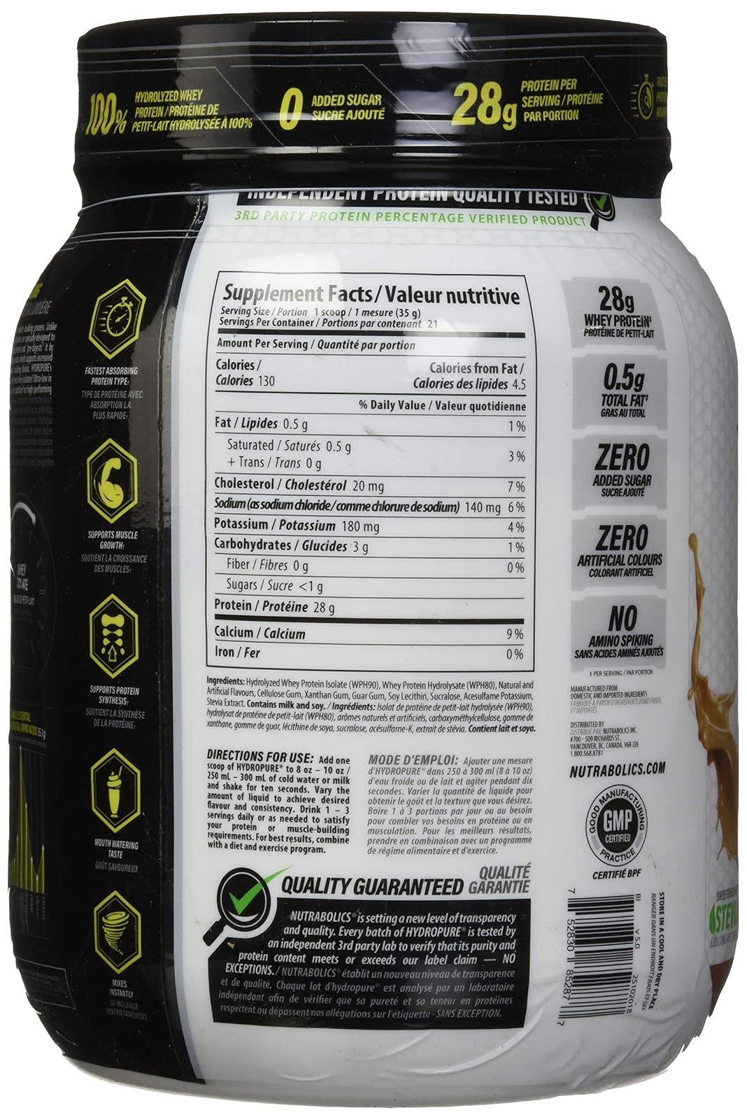 Nutrabolics protein powder for muscle growth